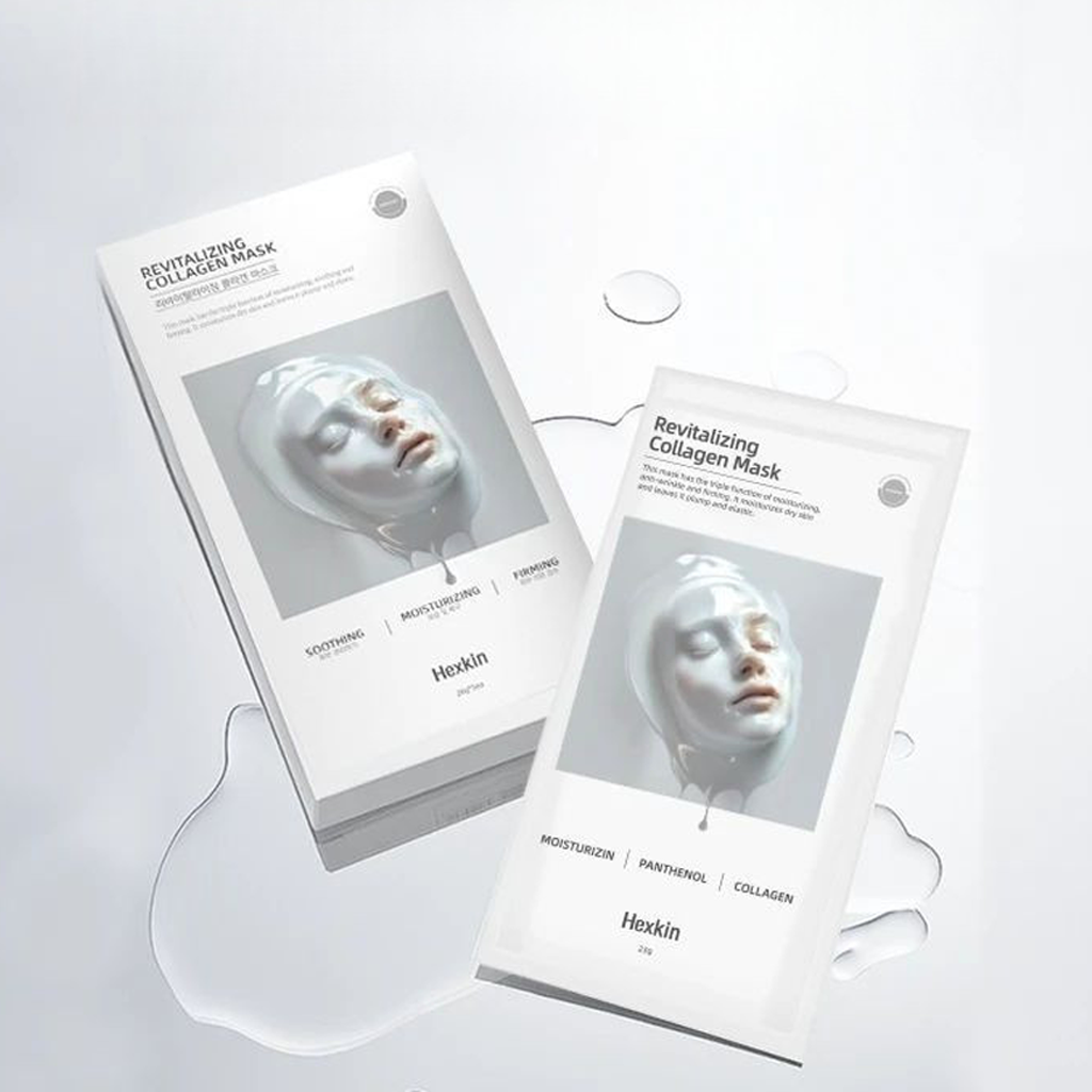 HEXKIN Revitalizing Collagen Mask 5 pcs – LAMOUR Beauty & Life