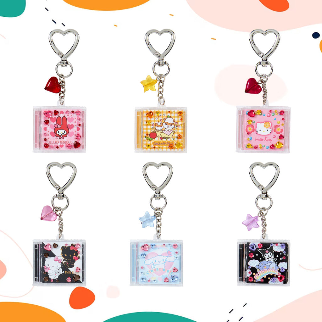Sanrio 原创秘密 CD 风格钥匙扣 我们的平成流行盲盒 A – LAMOUR Beauty & Life